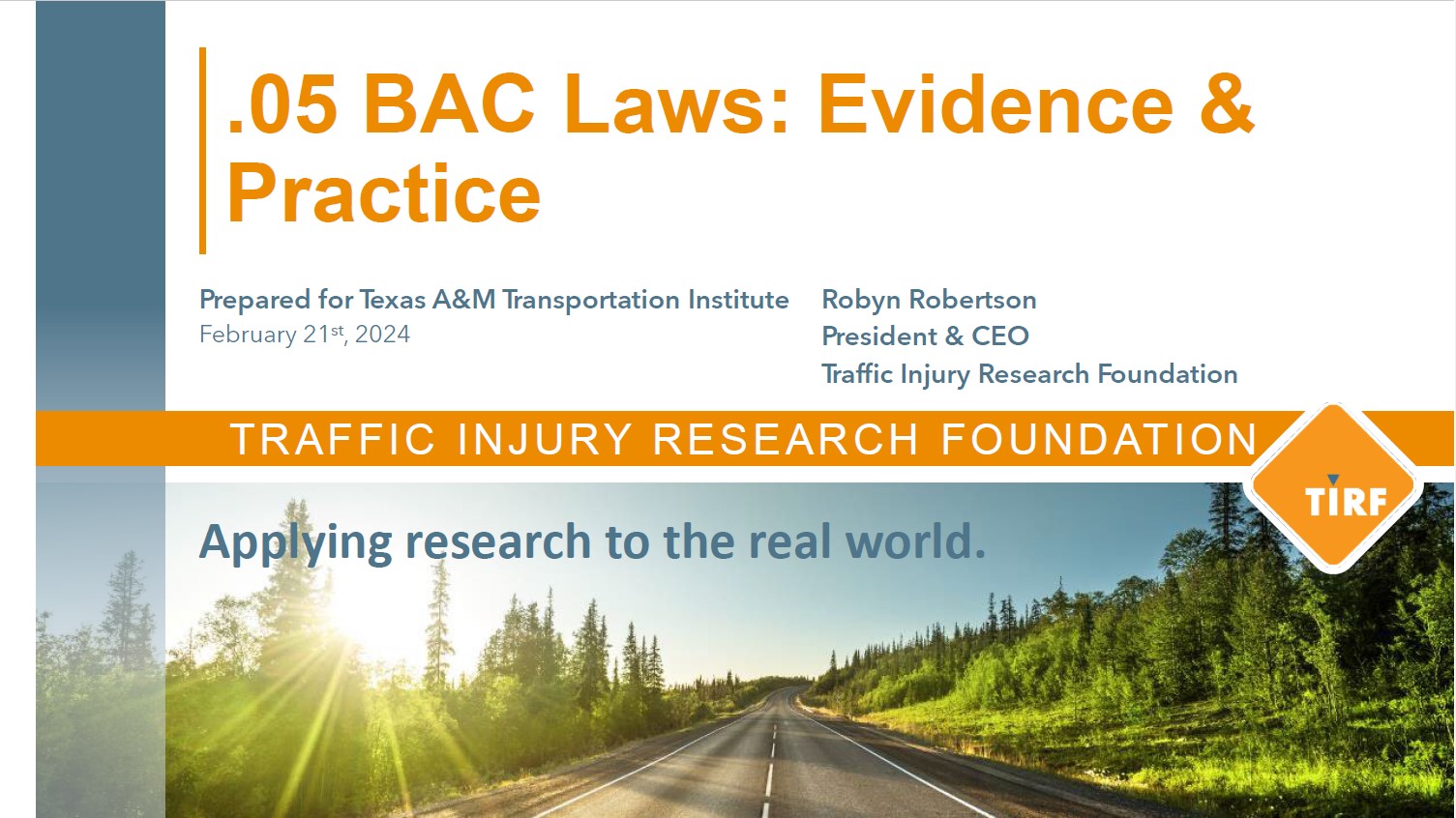 2024 Impaired Driving Forum – Texas Impaired Driving Task Force